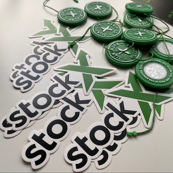 StockX | Accessories | Set Authentic Stockx Uncut Tag And Sticker ...